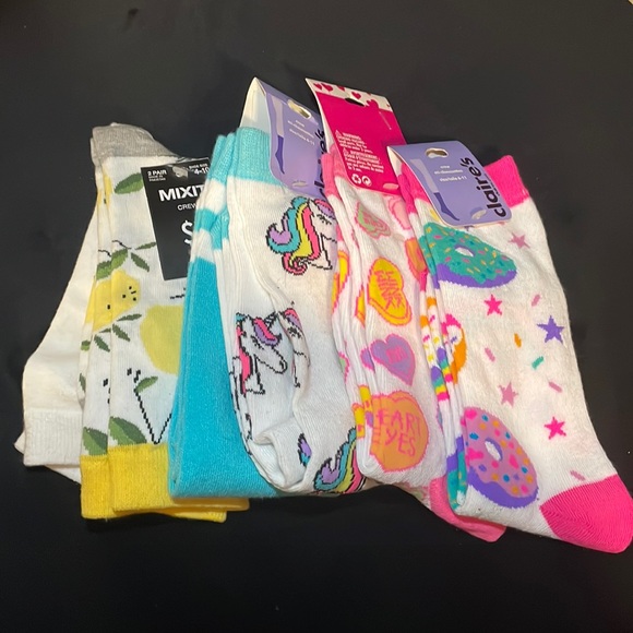 Other | Nwt Crew Sock Bundle 6 Pairs Fits Sizes 411 Listed On Most ...